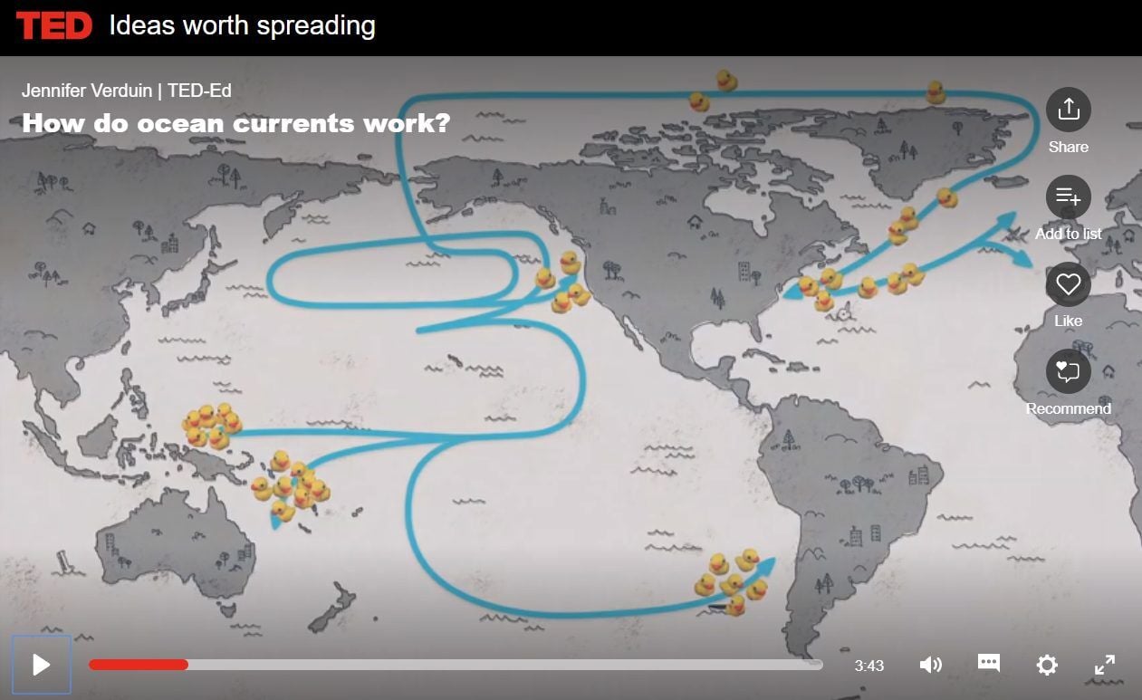 The Major Ocean Currents of the World - Earth How