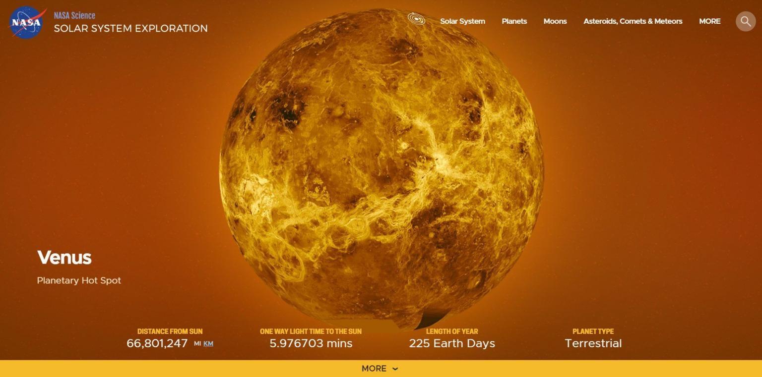 10 Planet Venus Facts [Infographic] - Earth How