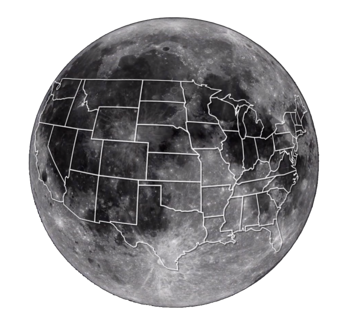 How Big Is the Moon? - Earth How