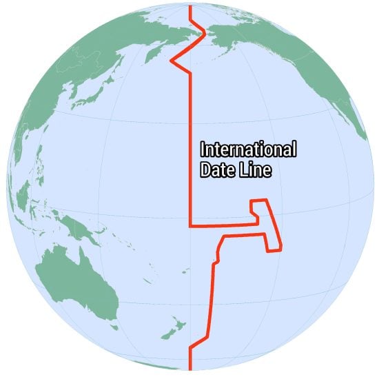 Where Is the International Date Line? - Earth How