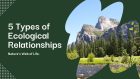5 Types of Ecological Relationships - Earth How